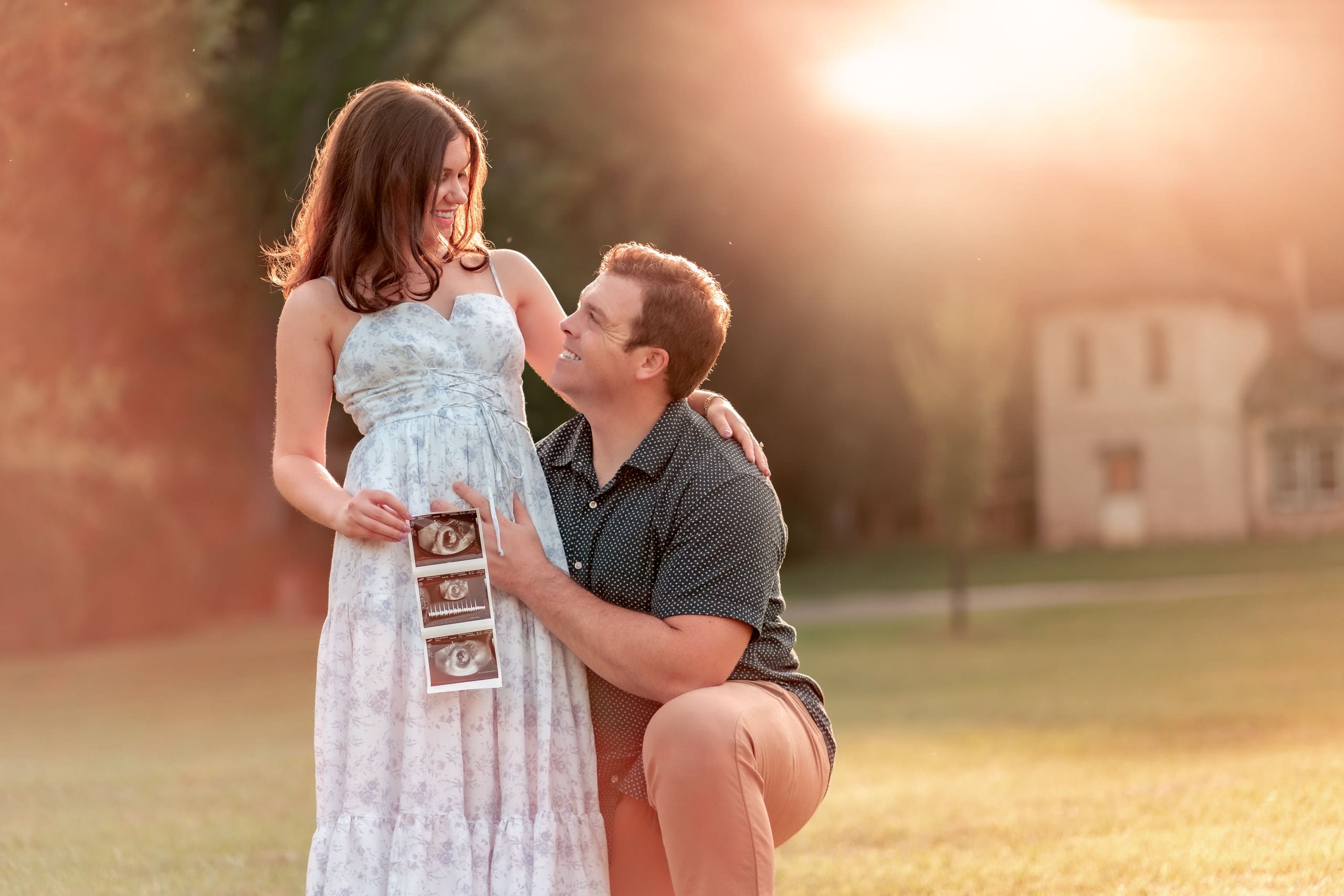 Baby Announcement at Morven Park - Kristina Yazmin Photography